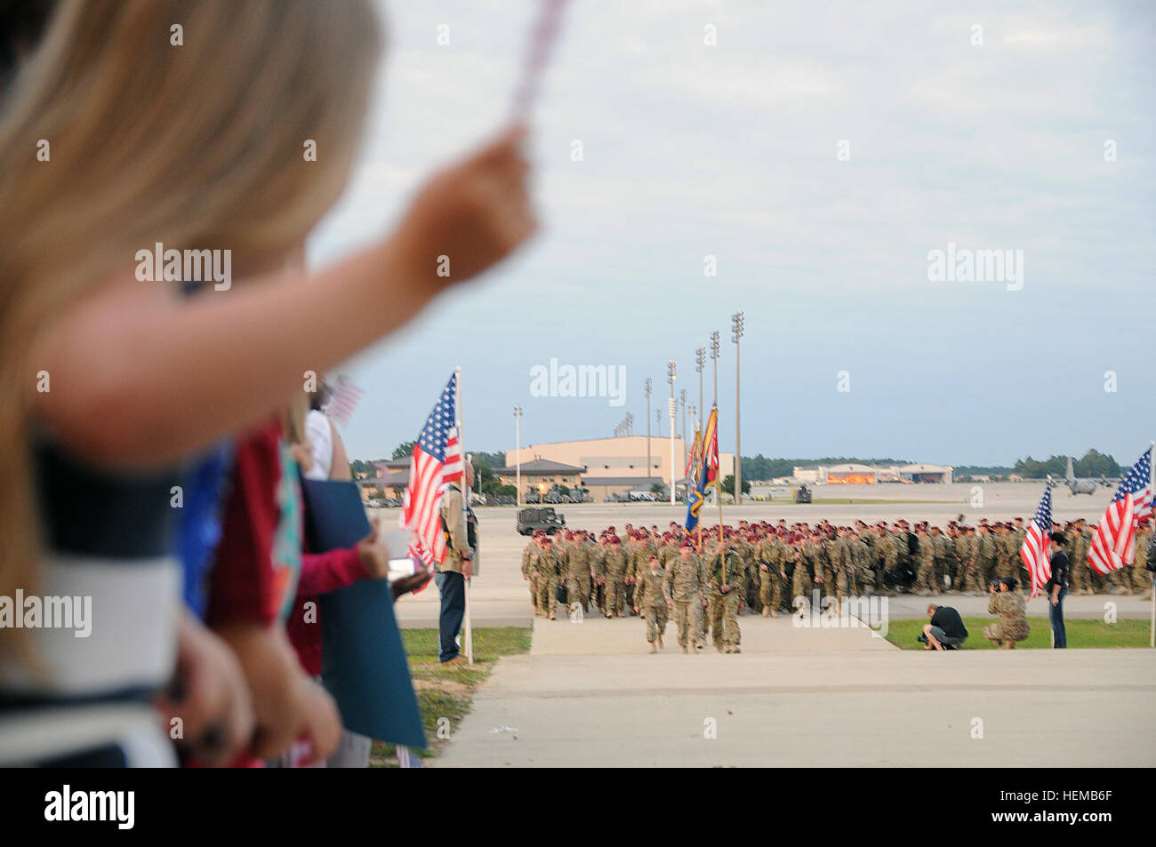 The 82nd Combat Aviation Brigade redeployed from a year-long deployment ...