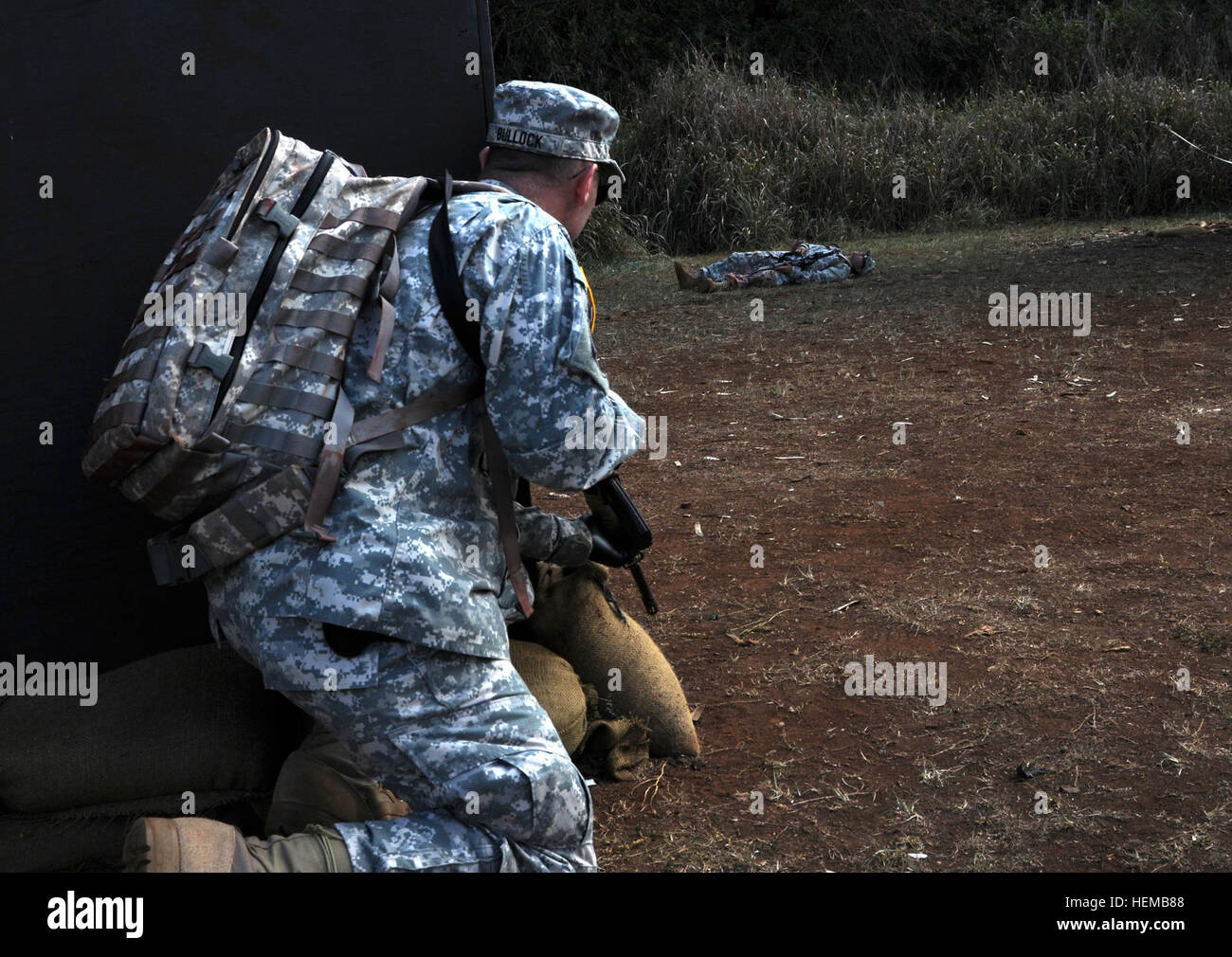 Staff Sgt. Jason Bullock, optician, Tripler Army Medical Center, and an ...