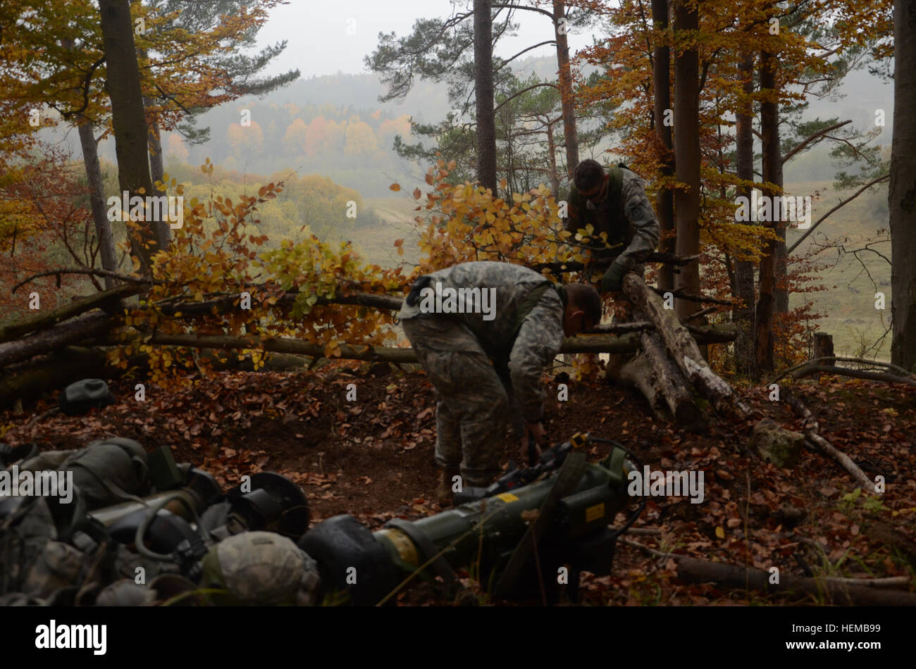 U.S. Army soldiers from Iron Troop, 3rd Squadron, 2nd Cavalry Regiment ...