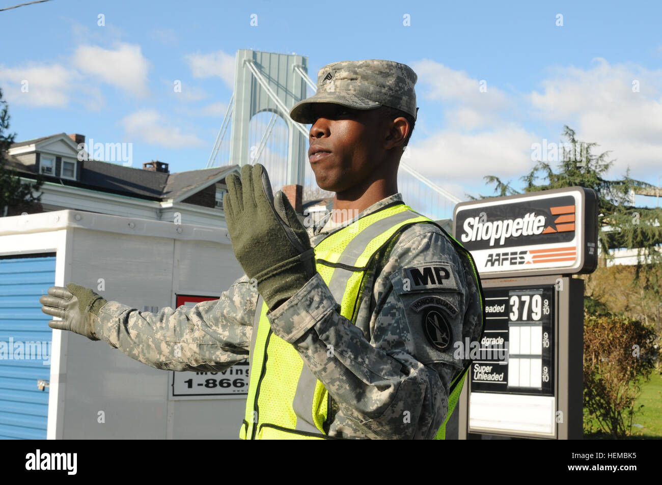 Sgt. Kendell Corbie, 289th Military Police Company, 3rd U.S. Infantry ...