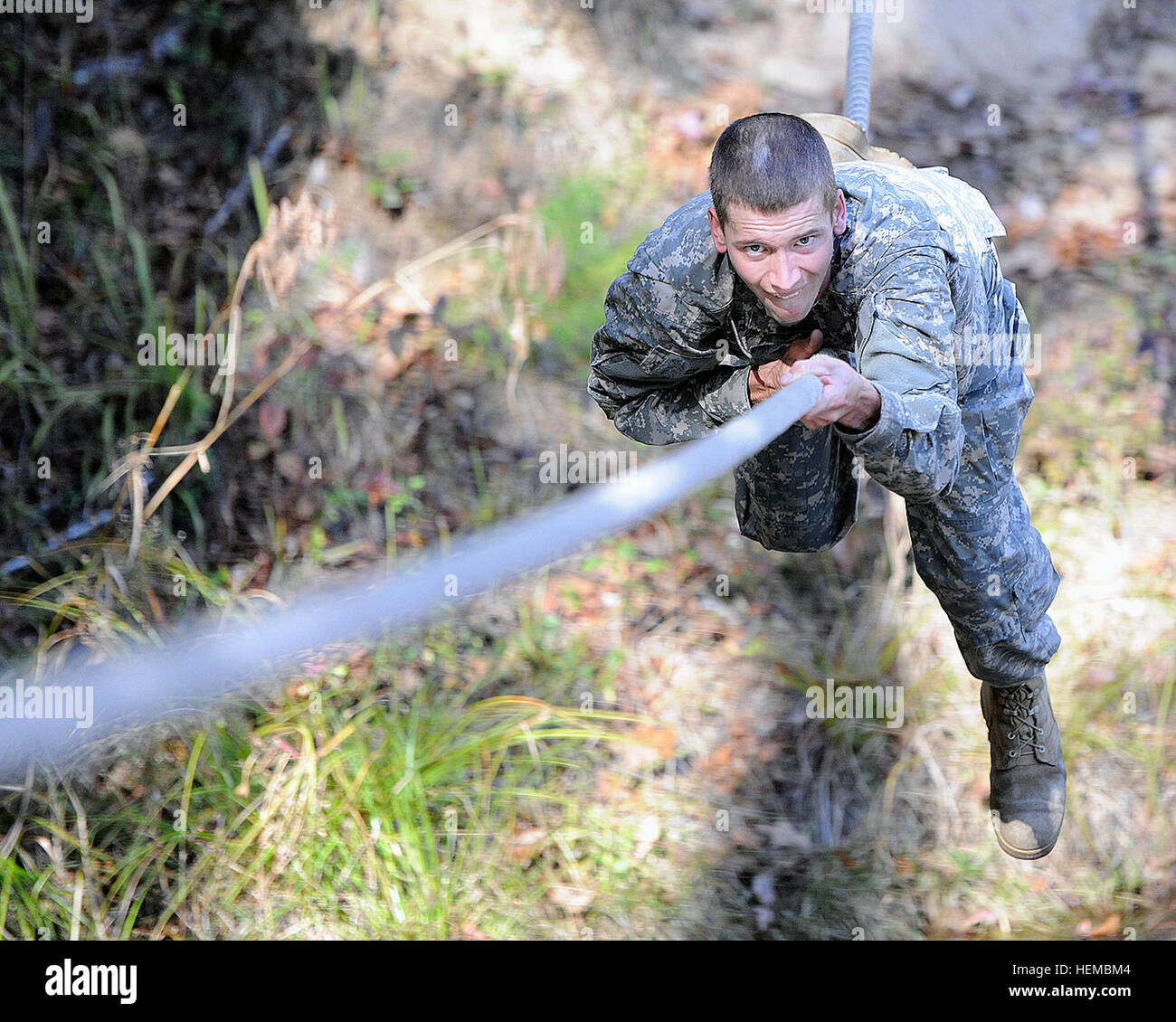Staff Sgt. Cody W. Espinoza, Sebastopol, Miss., a member of Battery B ...