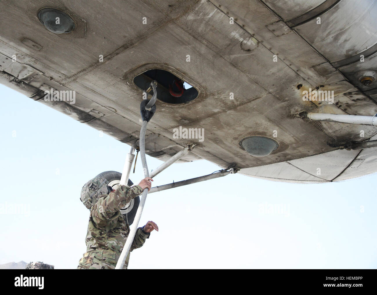 U.S. Army Spc. Pete Sigala, who hails from Anaheim, Calif., a ...