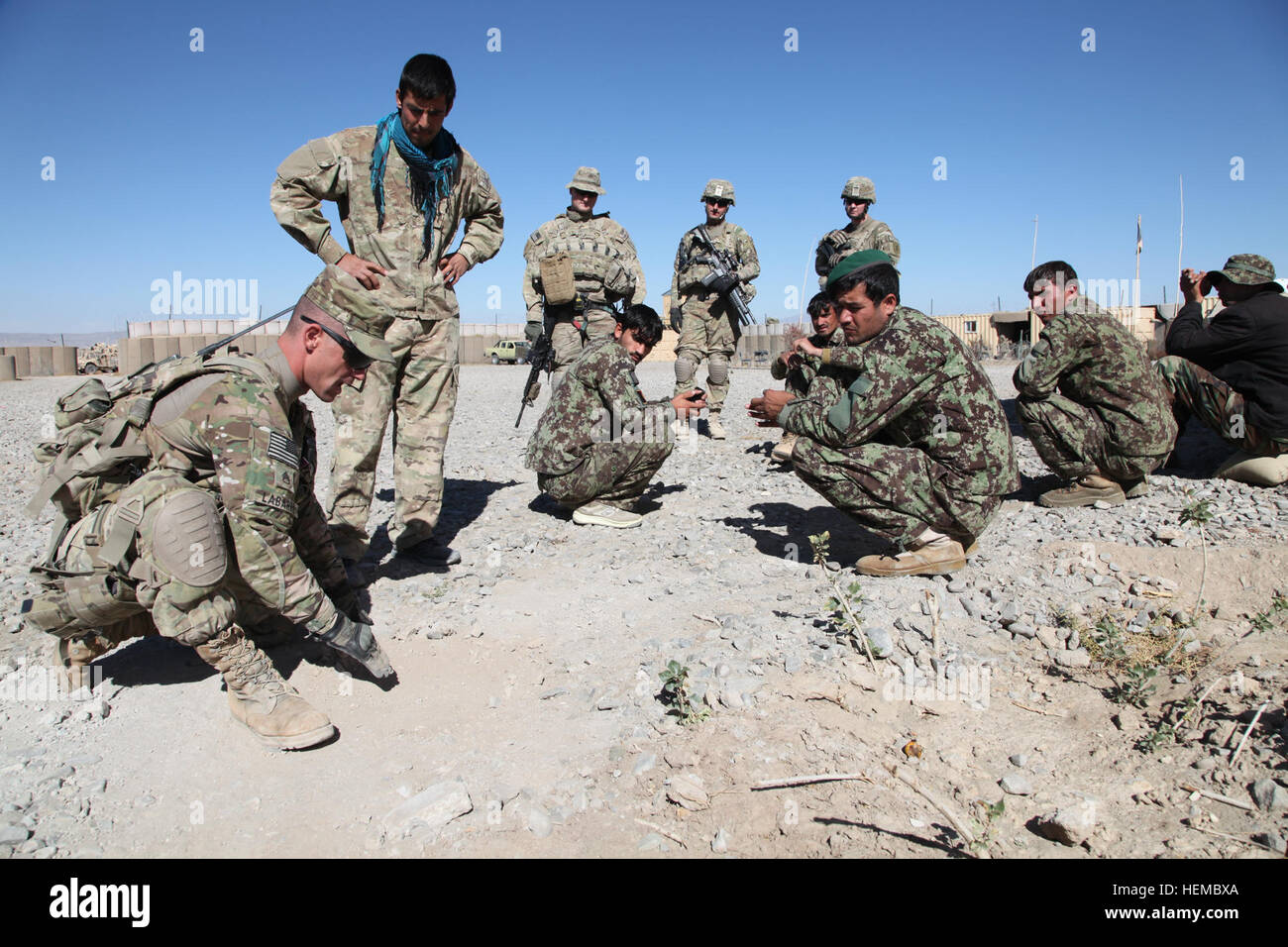 U.S. Army Staff Sgt. Anthony Labarre with 1st Squadron, 4th Cavalry ...