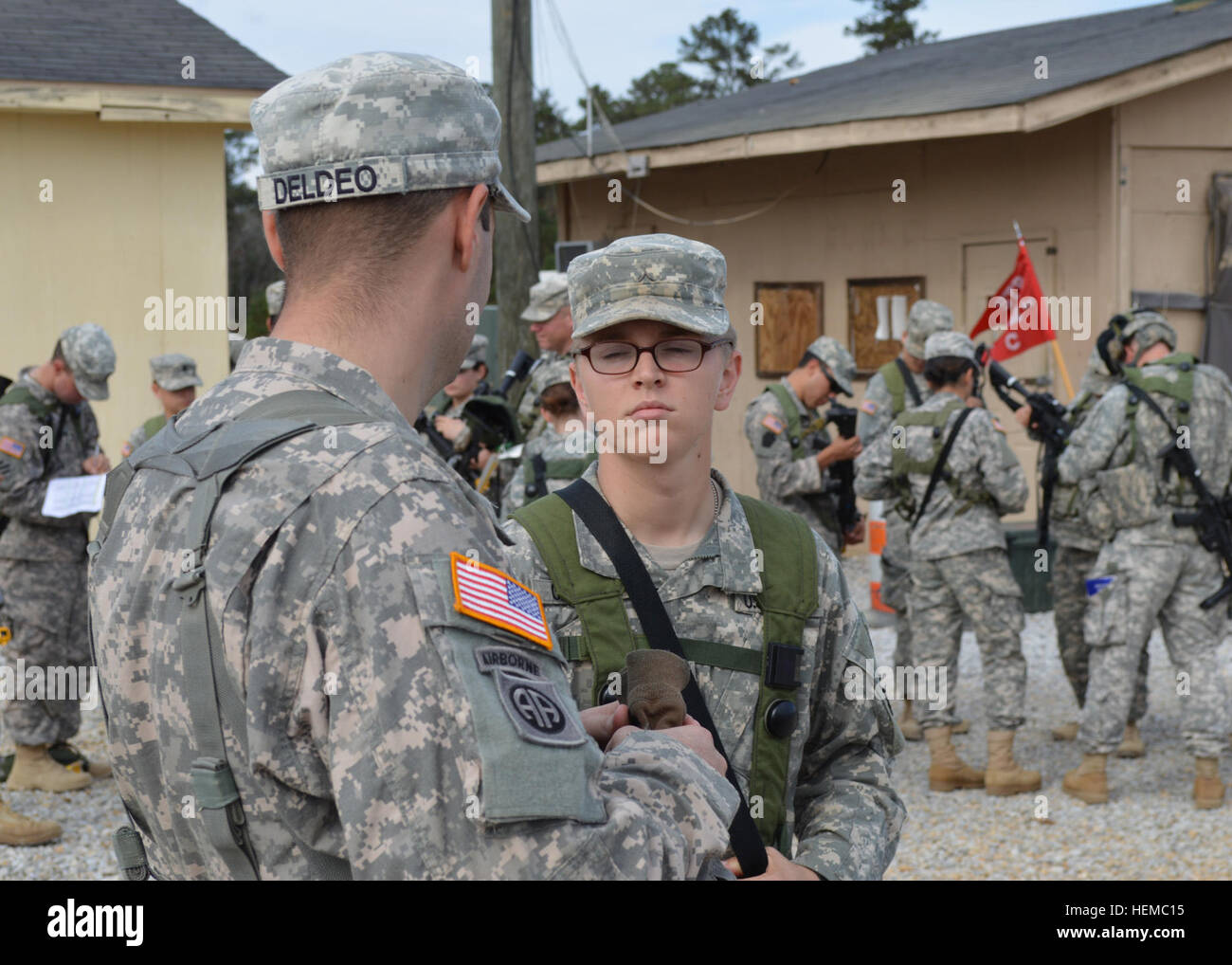 Sergeant First Class Kenneth Deldeo, trainer mentor for 2nd Battalion ...