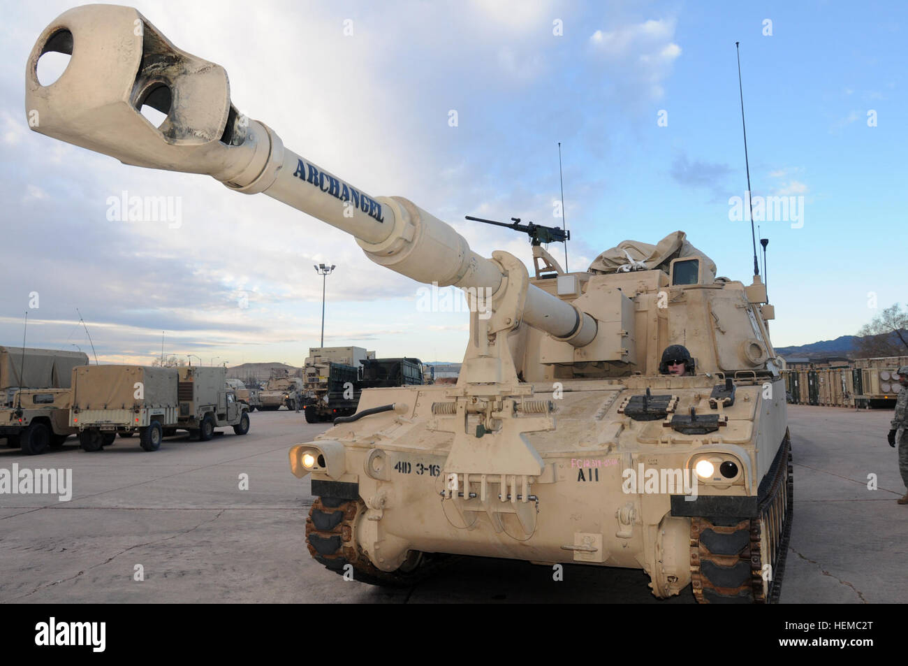 FORT CARSON, Colo. – Specialist Rodney Nichols, cannon crew member ...