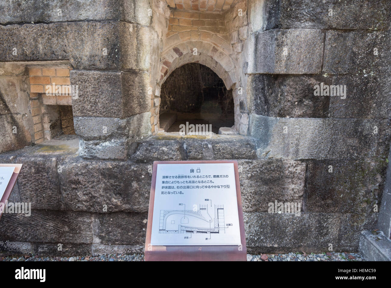 Nirayama Reverberatory Furnaces, Izunokuni City, Shizuoka Prefecture ...