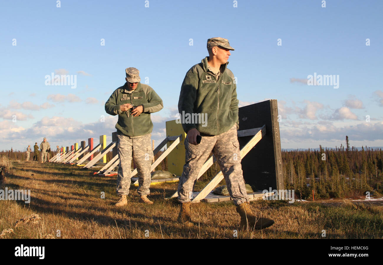 U.S. Army Lt. Col. Scott Gustafson, survey officer from the 416th ...