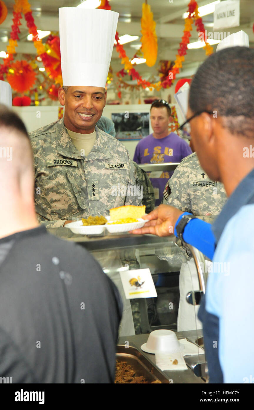 Lt. Gen. Vincent K. Brooks, Third Army/ARCENT commanding general ...
