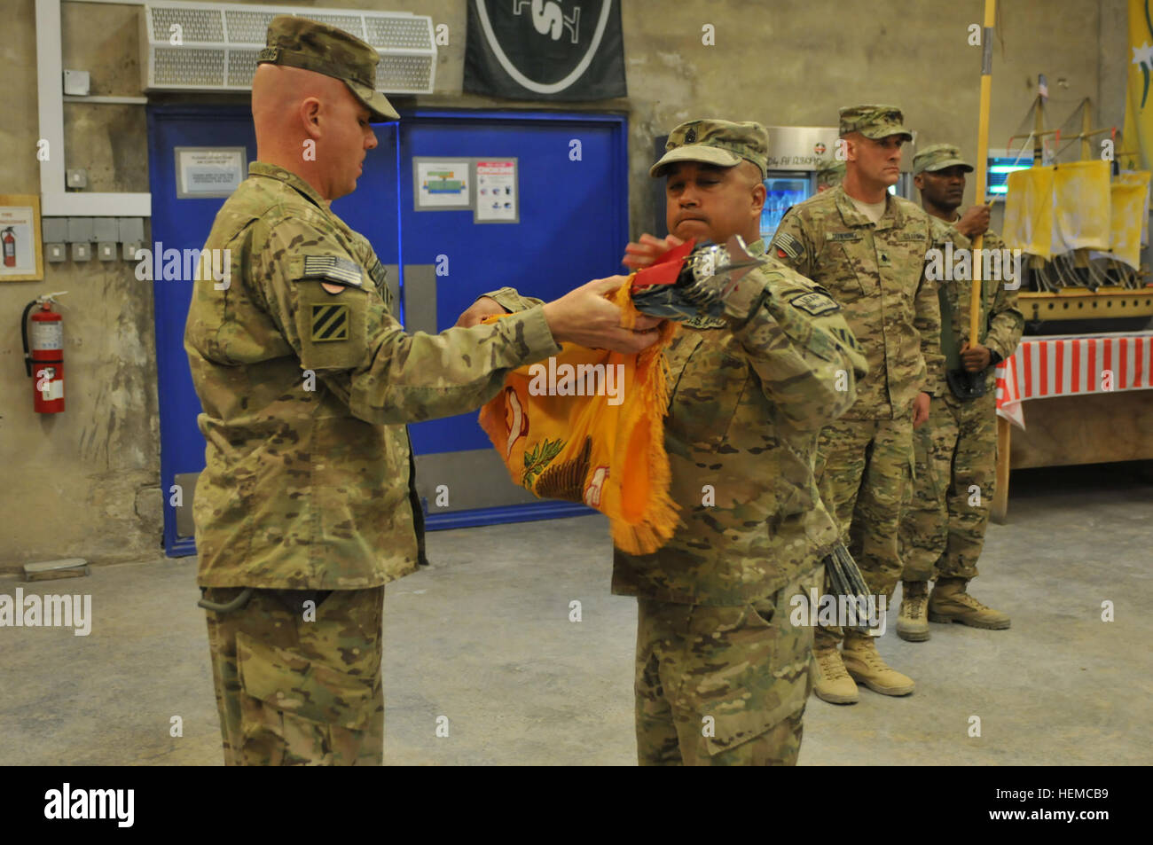 Task Force "Desert Rogues" Battalion Commander Lt. Col. Charles ...