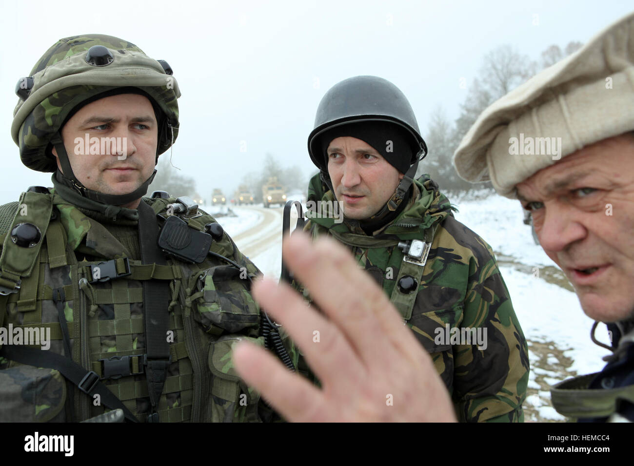 Military civilian police personnel hi-res stock photography and images ...