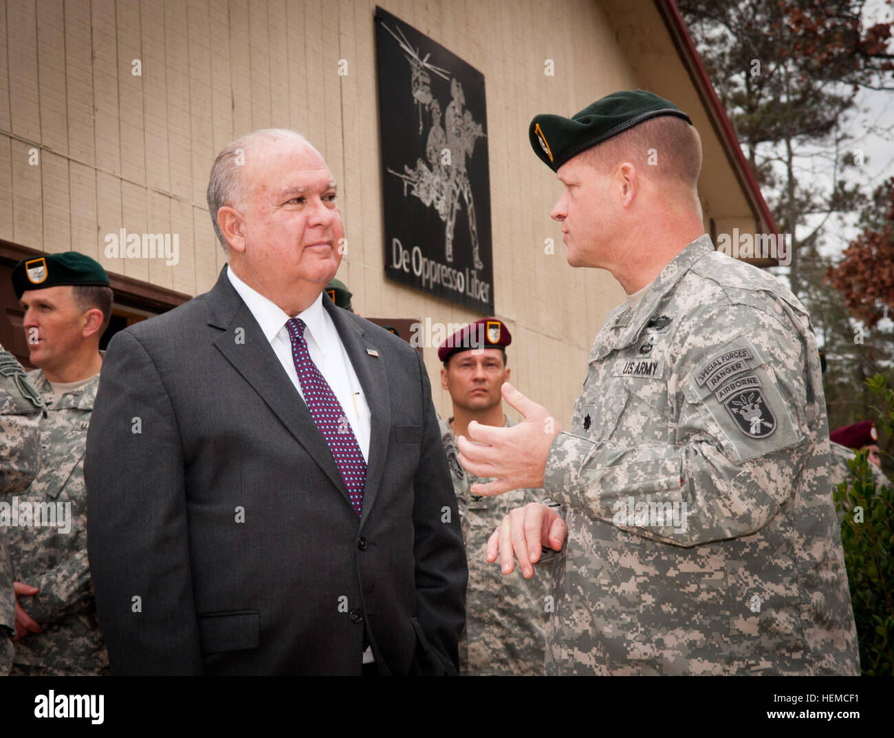 Lt. Col. Steven Basilici, commander of 2nd Battalion, 1st Special ...