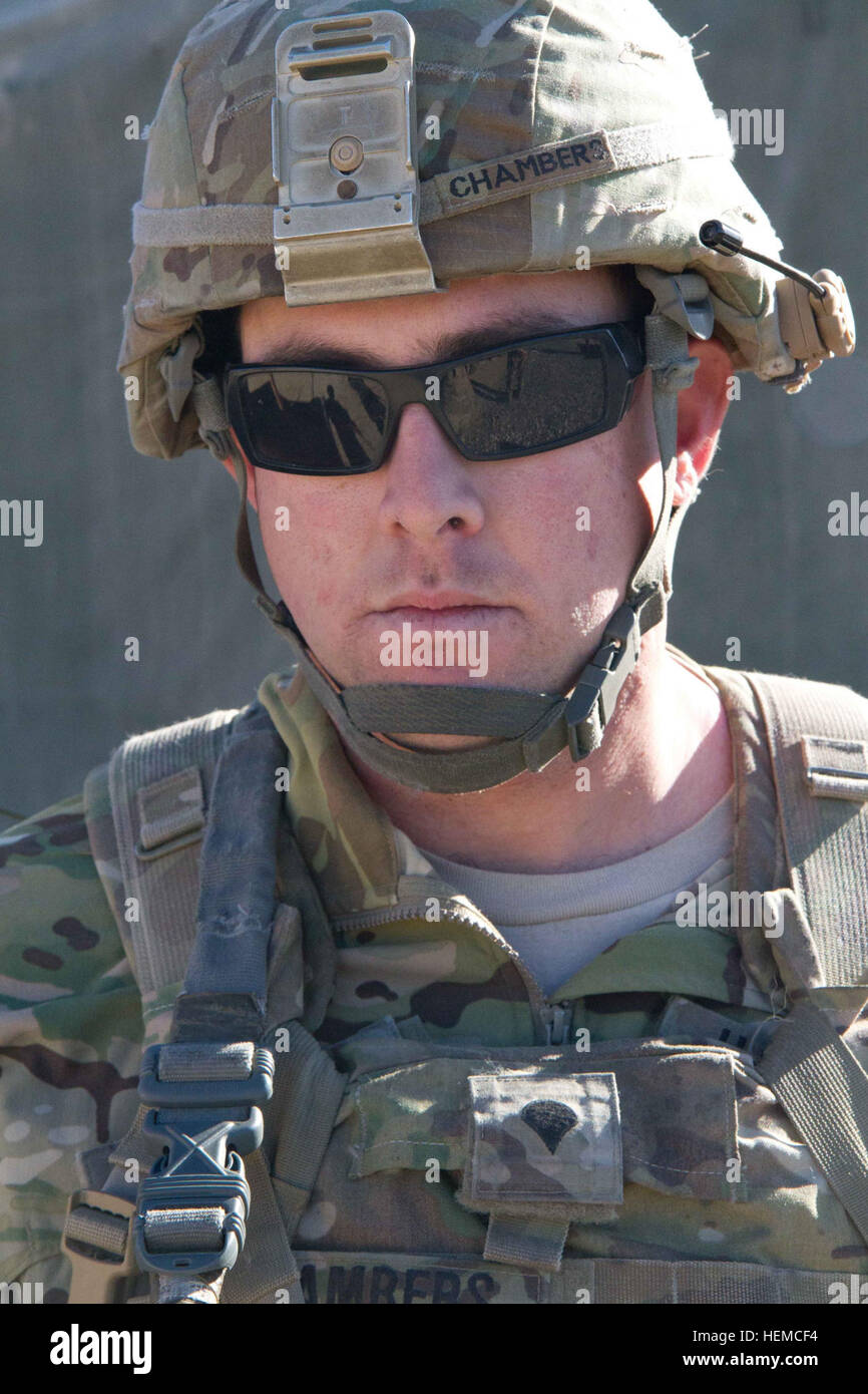 U.S. Army Spc. Marcus Chambers, a 27-year-old native of Victorville ...