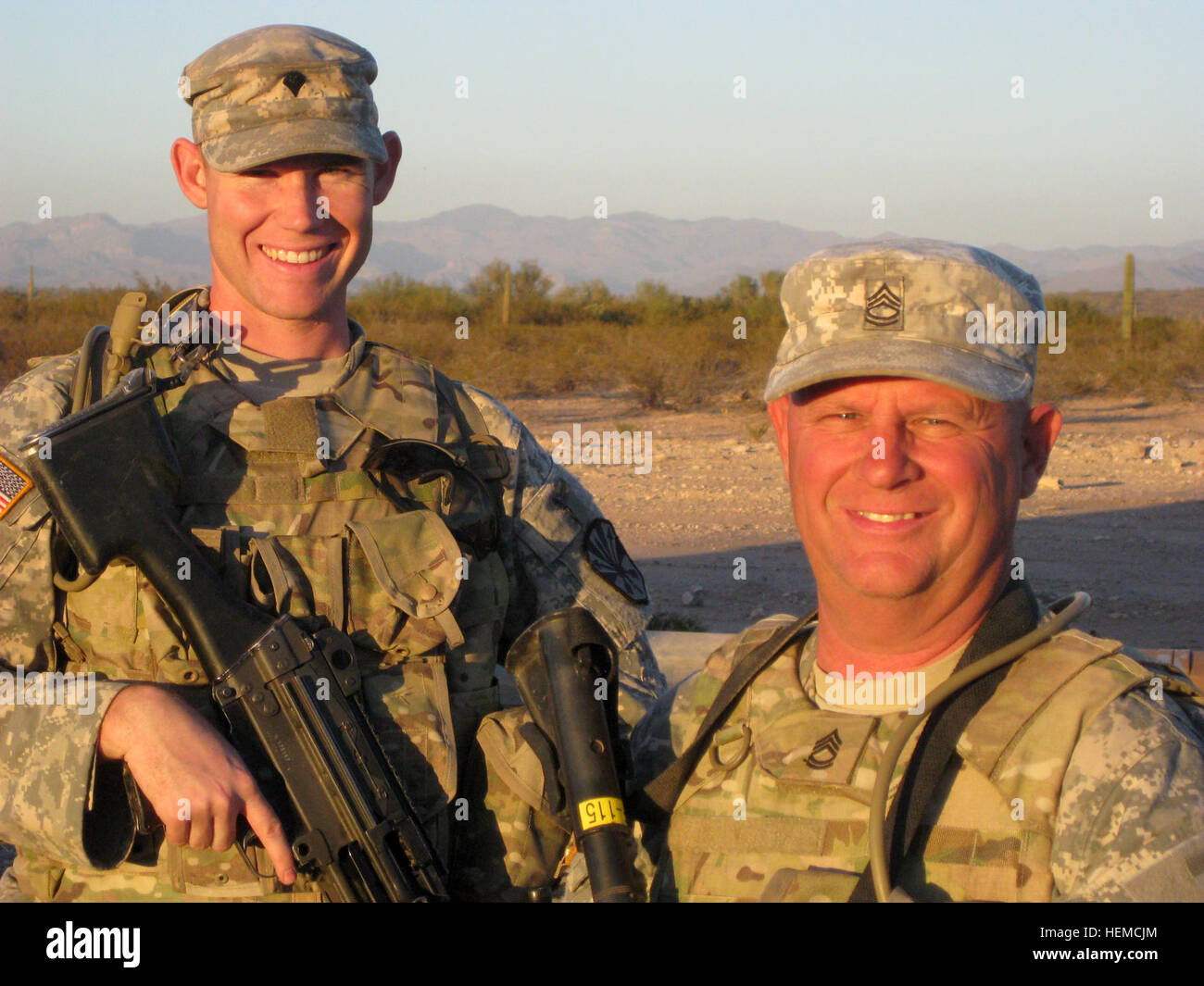 Spc. Timothy LeFever and his father Sgt. 1st Class Timothy LeFever ...