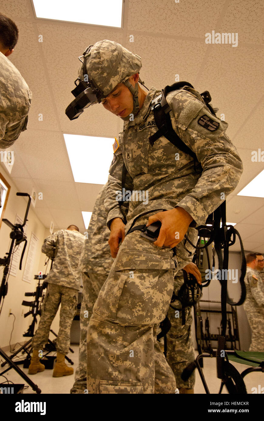 U.S. Army Staff Sgt. Michael Siler, supply sgt. assigned to the 256th ...