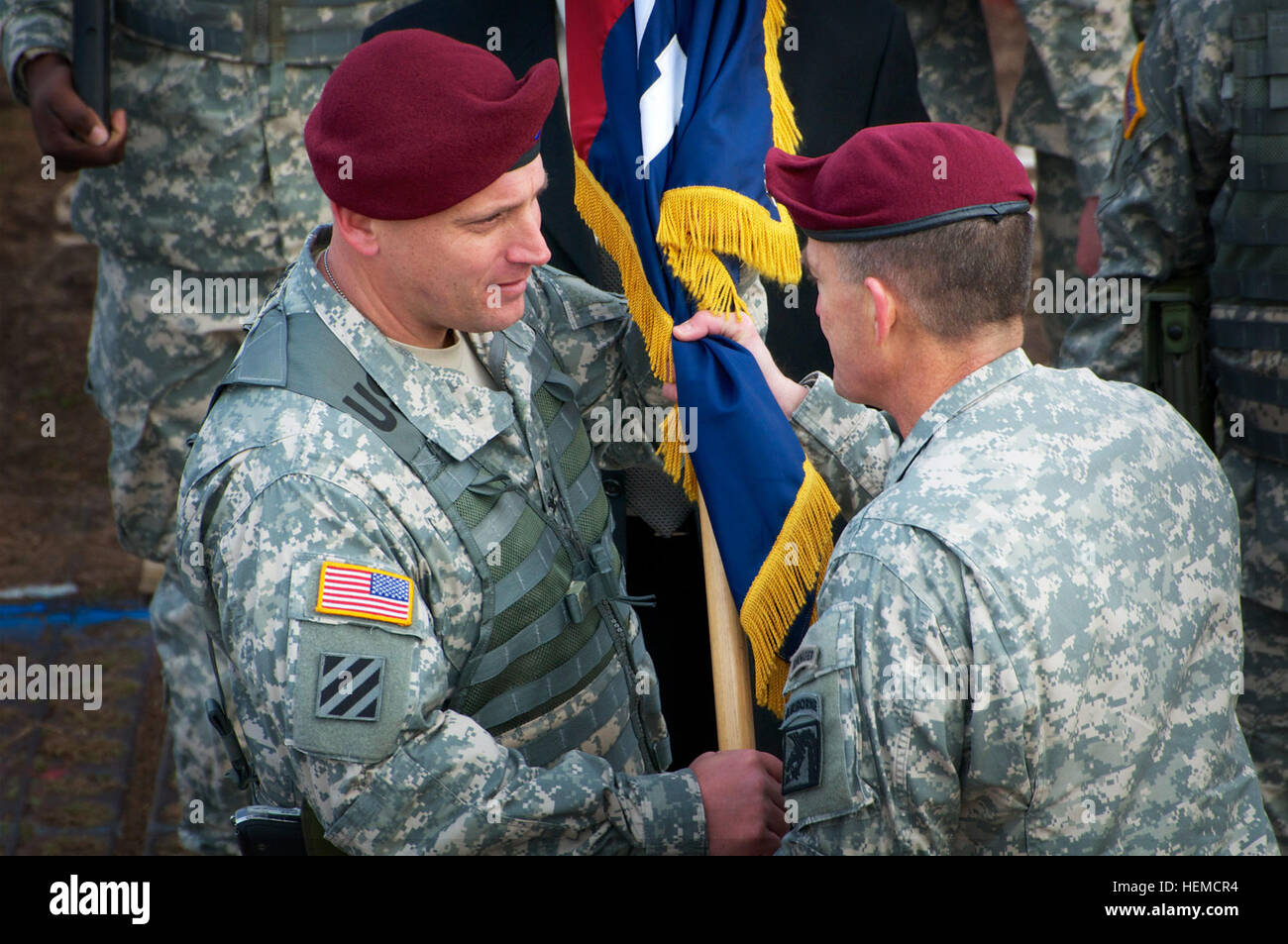 FORT BRAGG, N.C. - XVIII Airborne Corps Commander Lt. Gen. Daniel Allyn ...