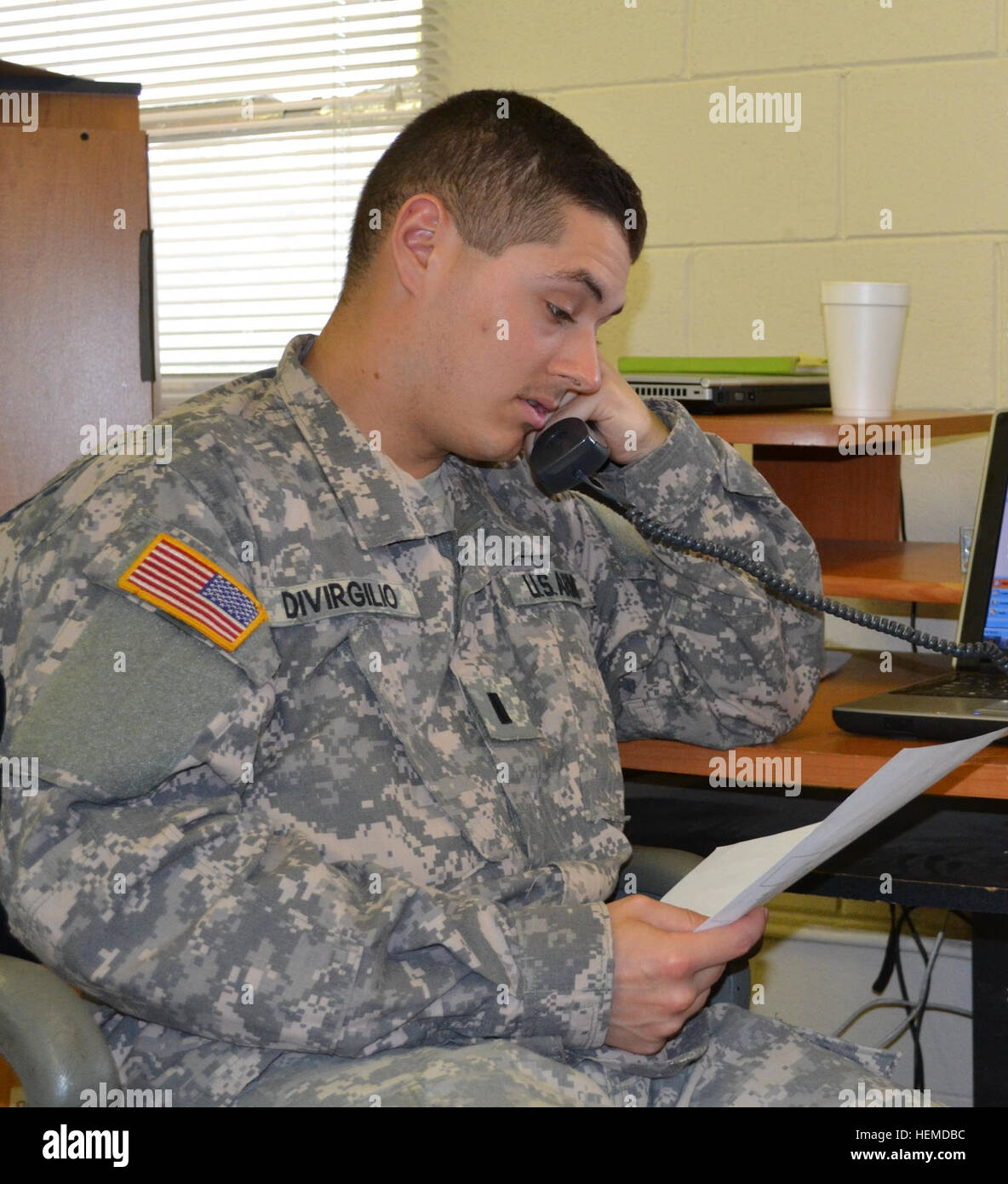 Army 1st Lt. Daniel Divirgilio, a native of Northeastern, Md., and a ...