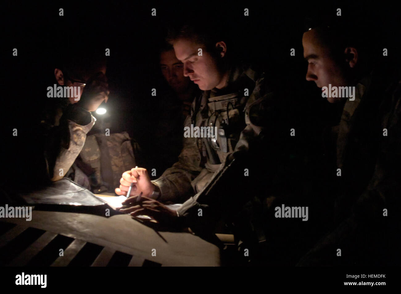 Sgt. Blake Newell, a squad leader with Company C, 2nd Battalion, 12th ...