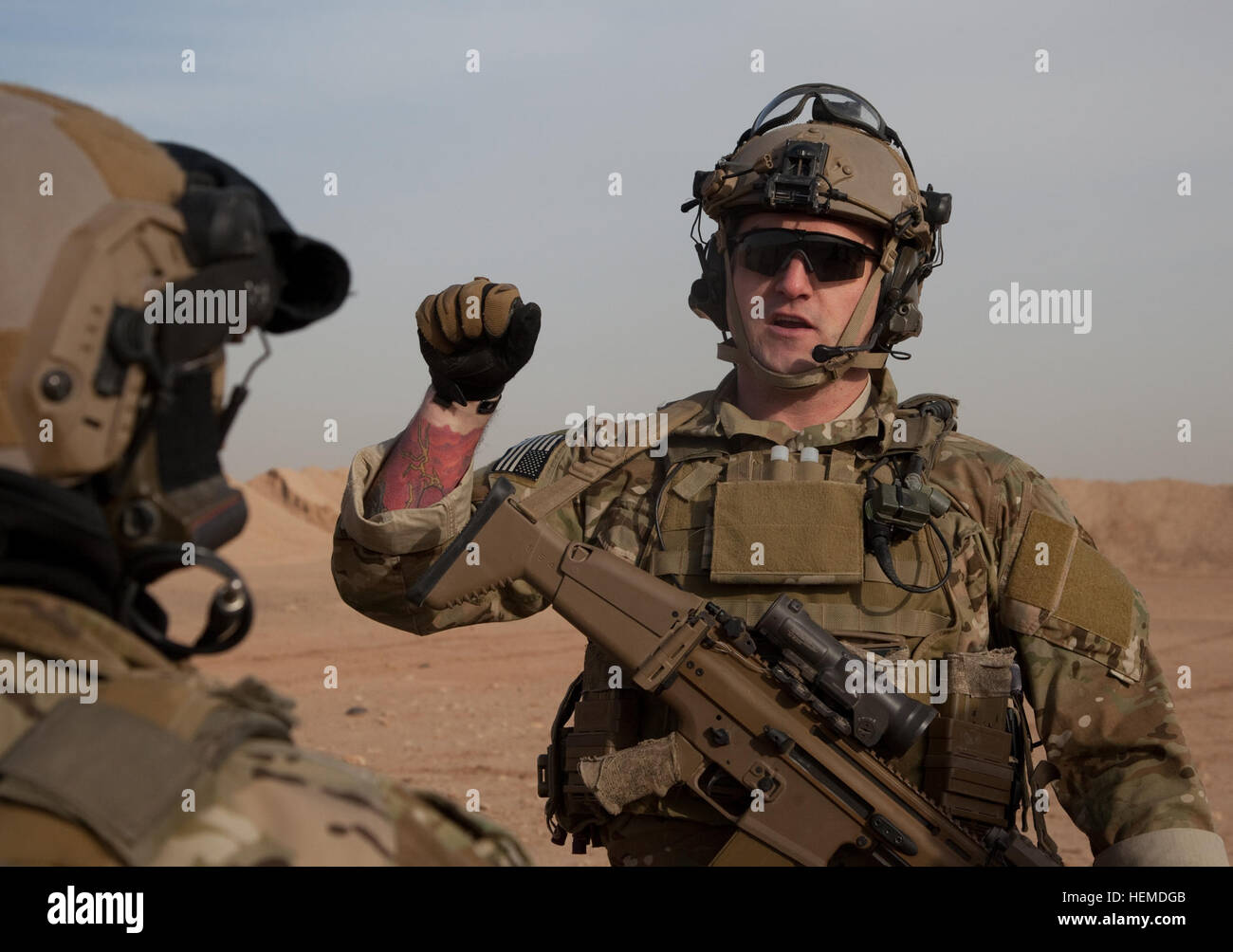 Coalition soldier shares lessons learned during advanced marksmanship ...