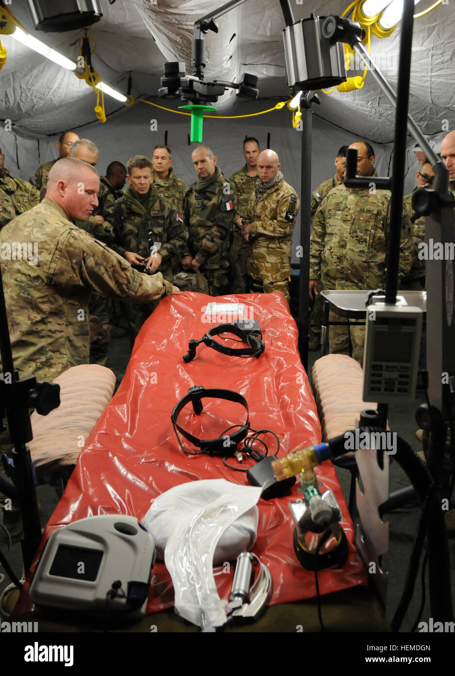 Army Sgt. Milfred Shane Williams, surgical technician assigned to the ...