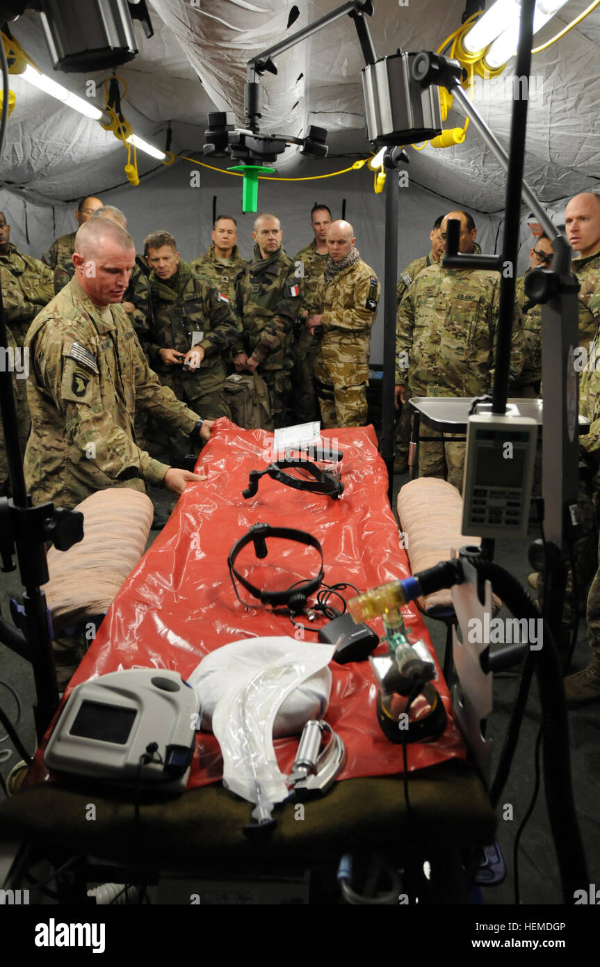 Army Sgt. Milfred Shane Williams, surgical technician assigned to the ...