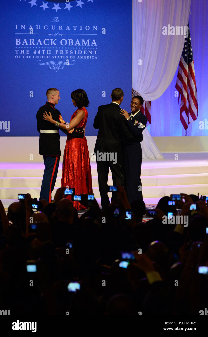 Obama inaugural ball 2013 hi-res stock photography and images - Alamy