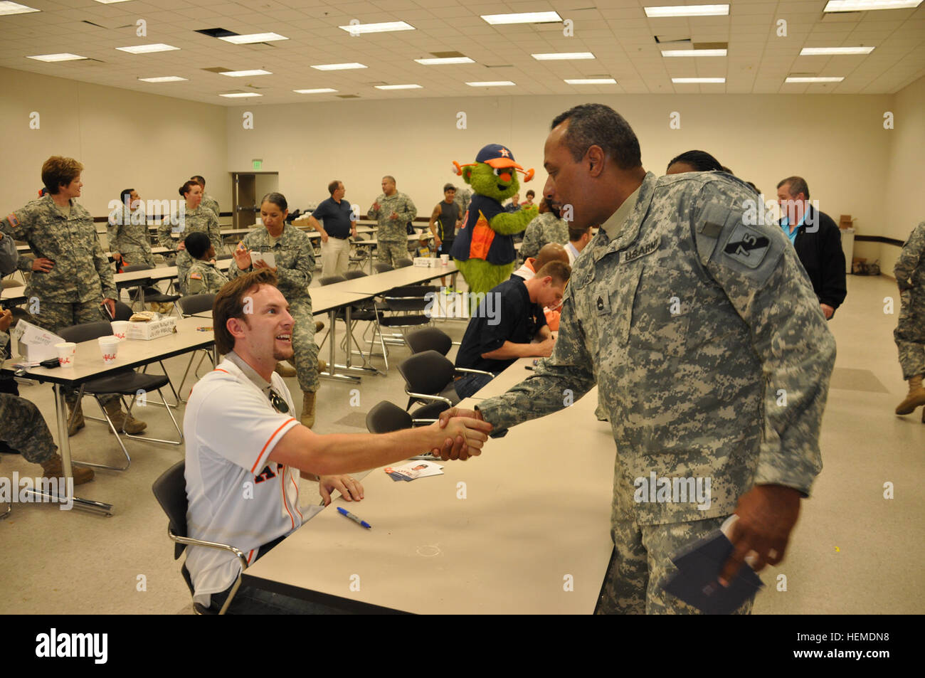 In this image released by the Army Reserve's 75th Training Command ...