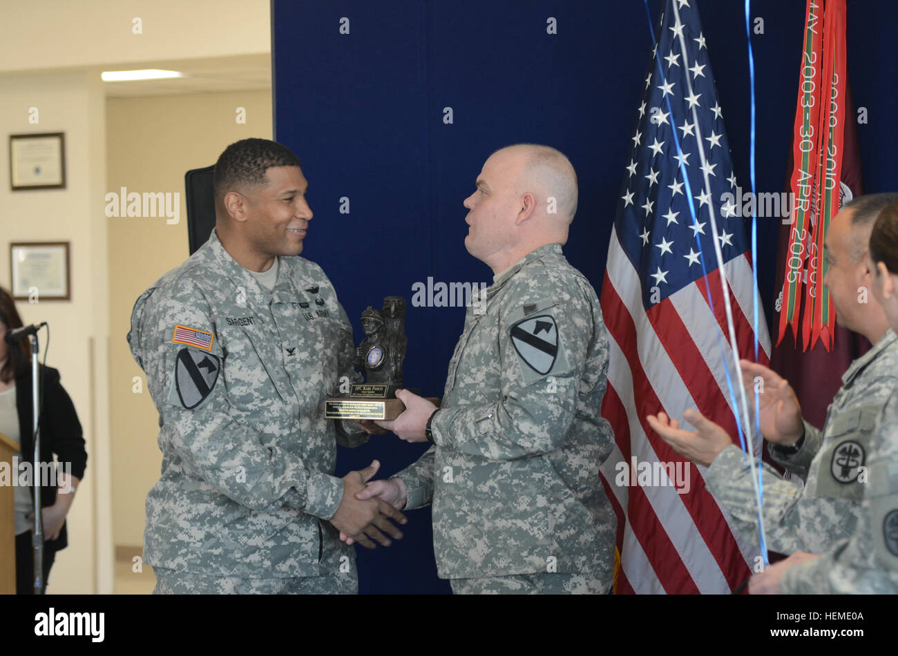 Sgt. First Class Karl Pasco, Warrior Transition Brigade, wounded ...