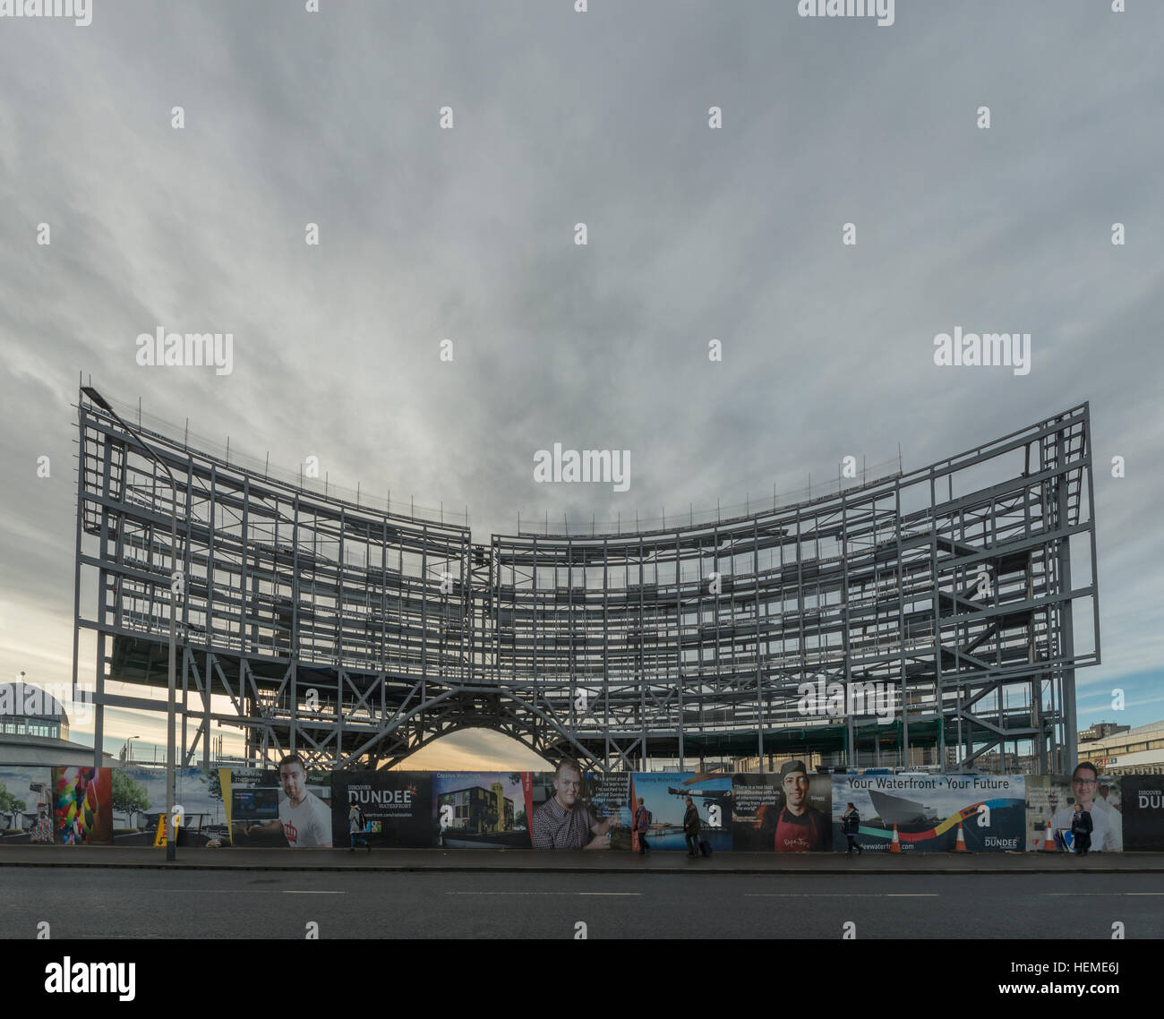 Dundee waterfront development new railway entrance and hotel ...