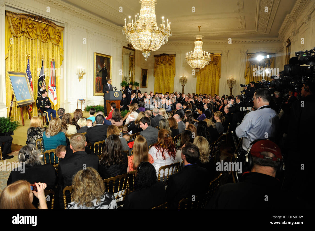 United States Army veteran Staff Sergeant Clinton Romesha is praised ...