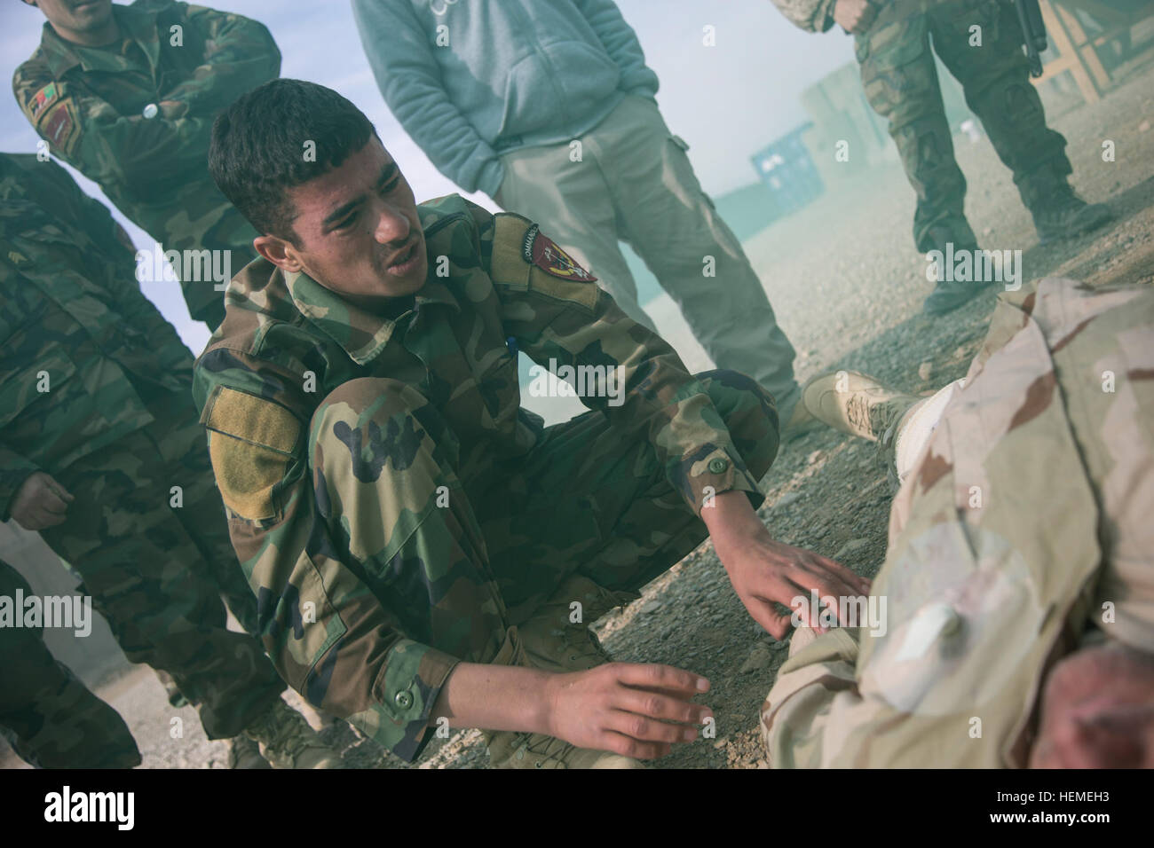An Afghan Commando from 3rd Company, 7th Special Operations Kandak ...