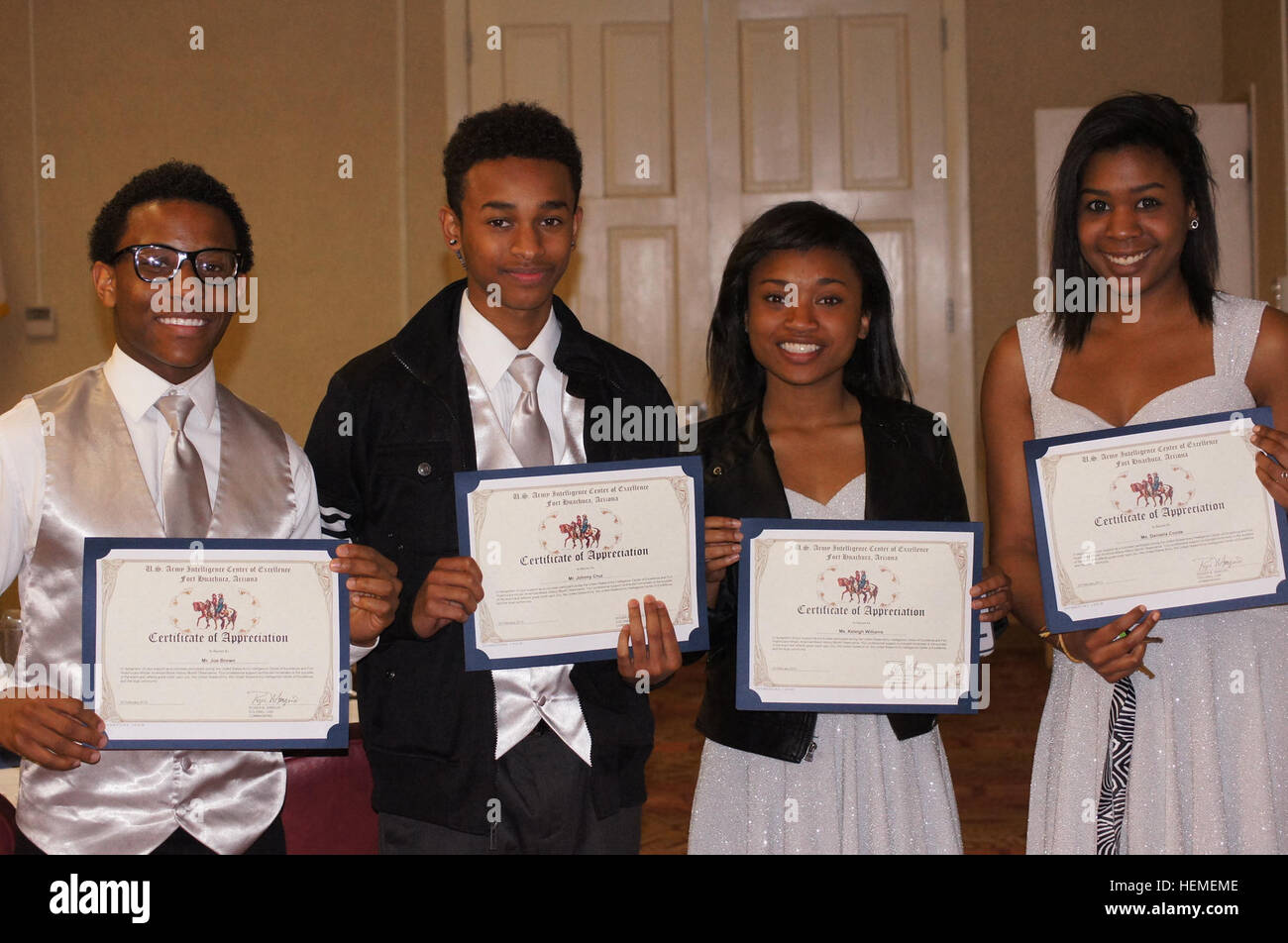 From left, Johnny Cruz, Keleigh Williams, Joe Brown and Daniella Conde ...