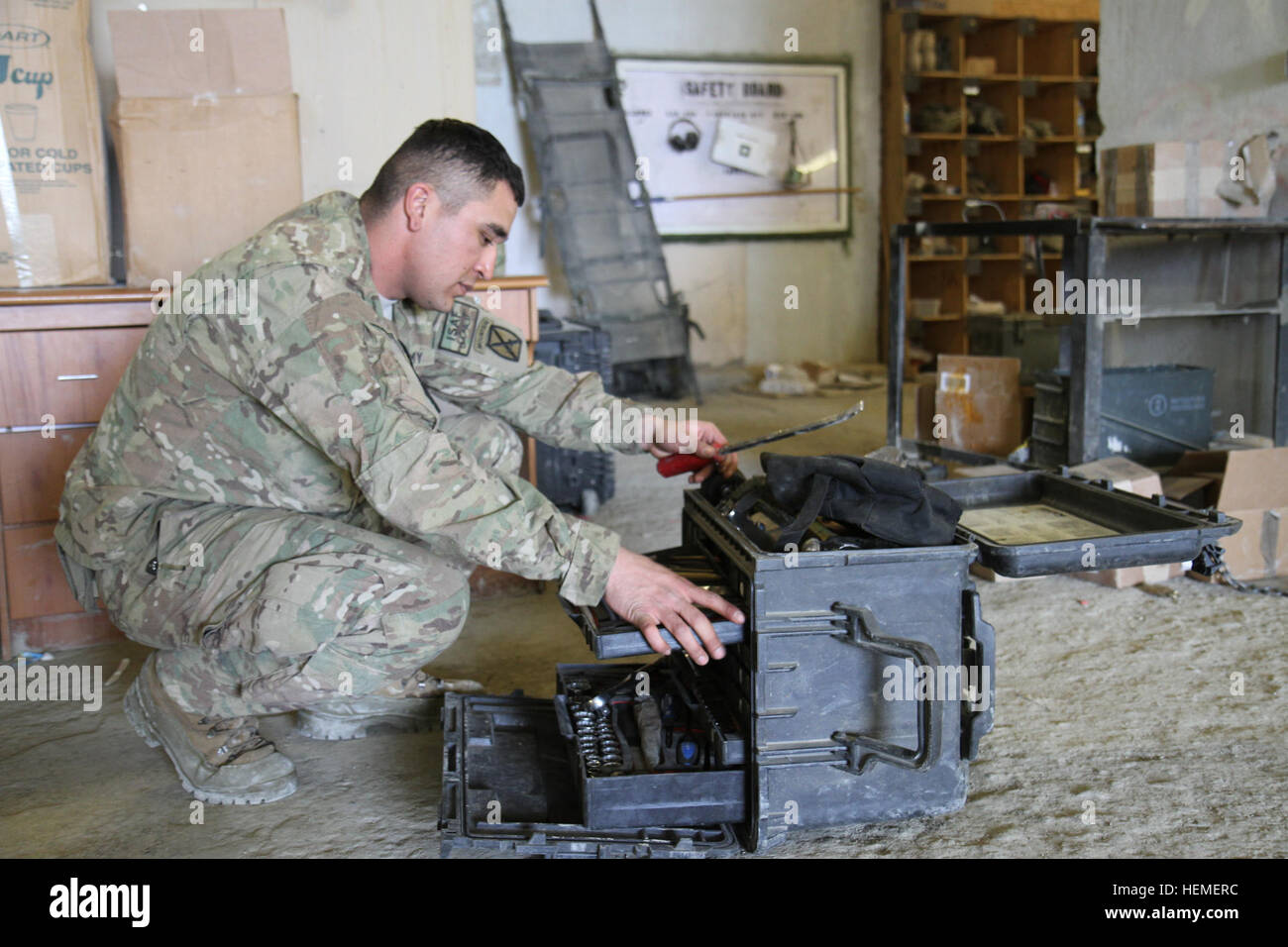 U.S. Army Pfc. Jacob Fontes assigned to Task Force "Golden Dragons ...