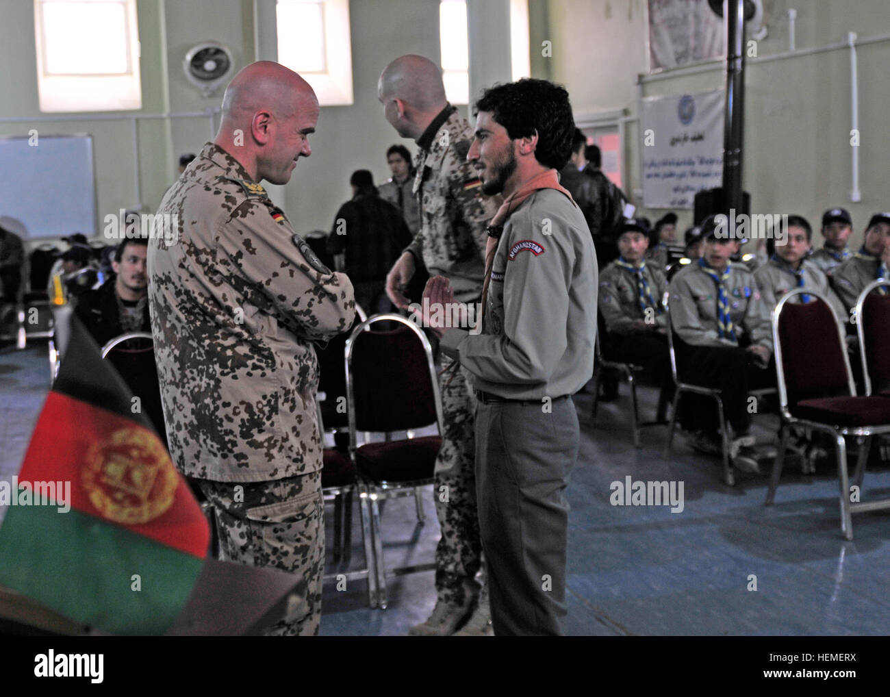 German Air Force Brigadier General Günter Katz, spokesman ...