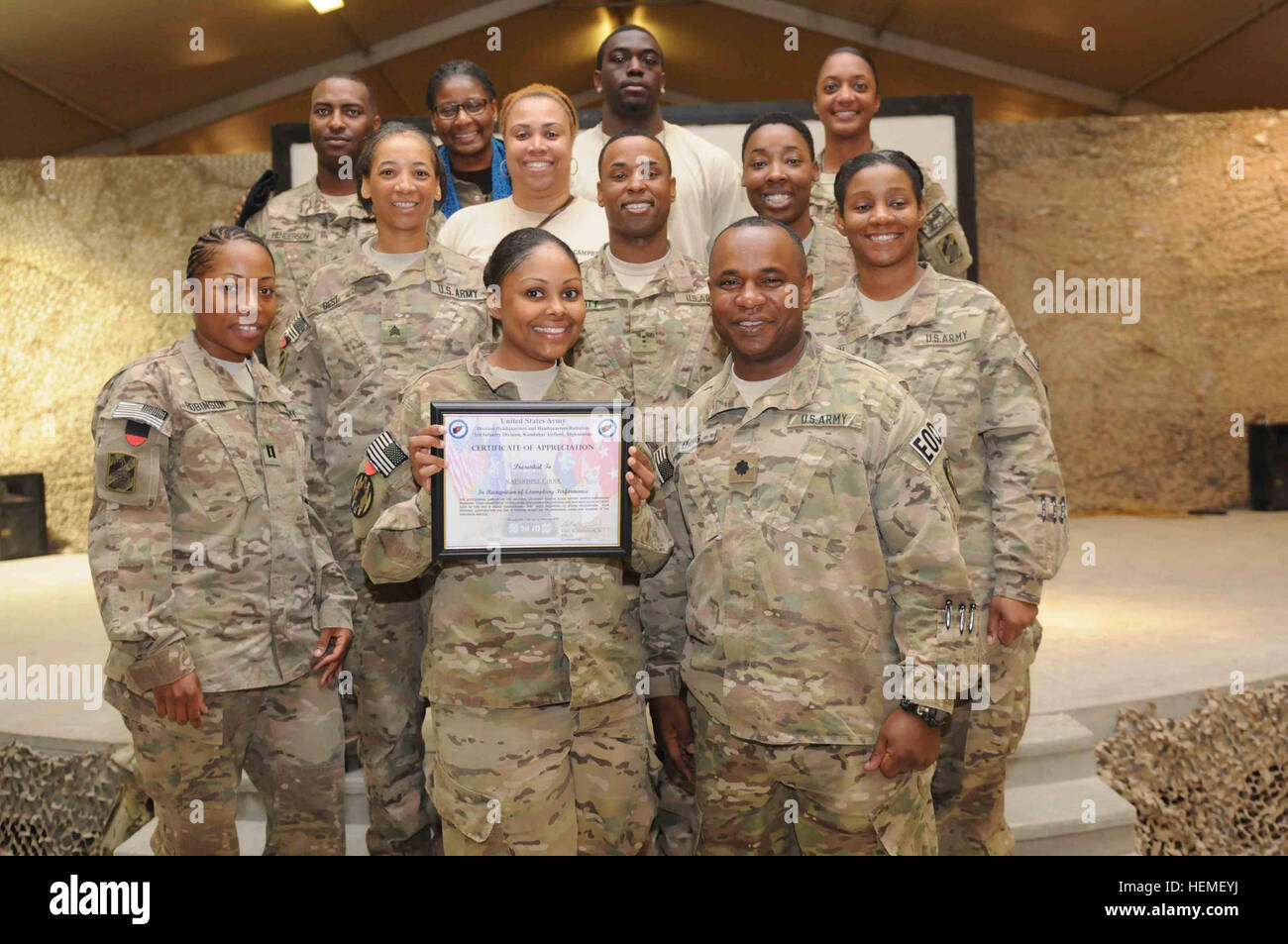 U.S. Army Lt. Col. Frank G. Davis, right, the commander of Joint Task ...