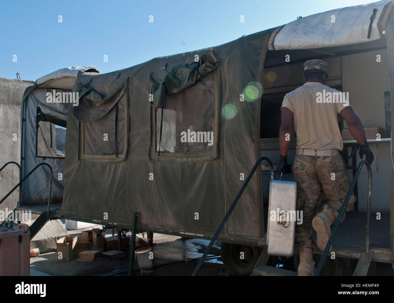 Combat outpost bowri tana hi-res stock photography and images - Alamy