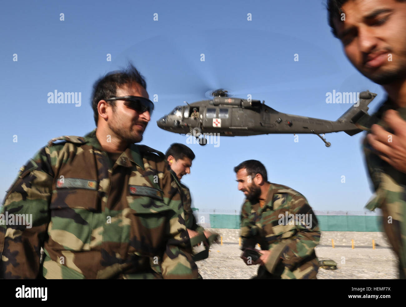 Afghan National Army commandos with 2nd Company, 1st Special Operations ...
