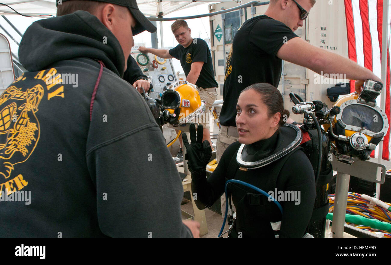 SHUAIBA PORT, Kuwait — 1st. Lt. Christie Plackis, the fourth female ...