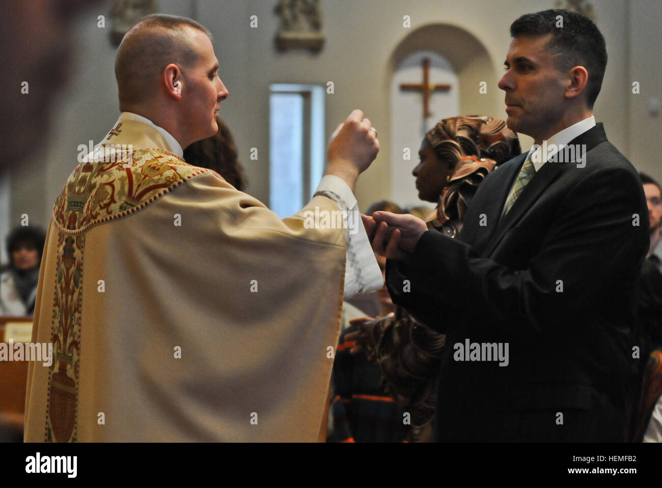 U.S. Army Maj. Ken Bolin, a former Anglican priest and chaplain for the ...