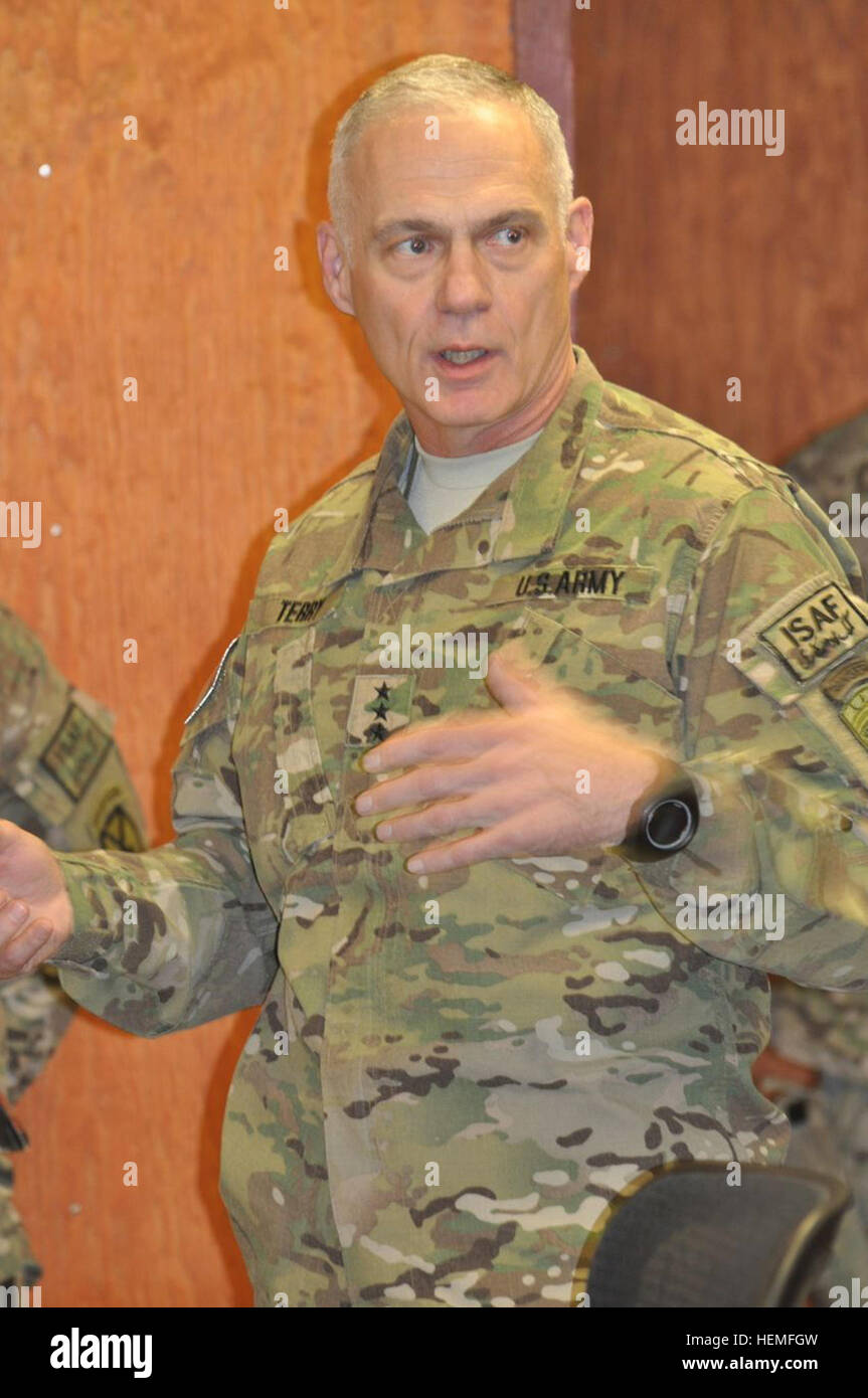 The commander of the international security assistance force joint ...