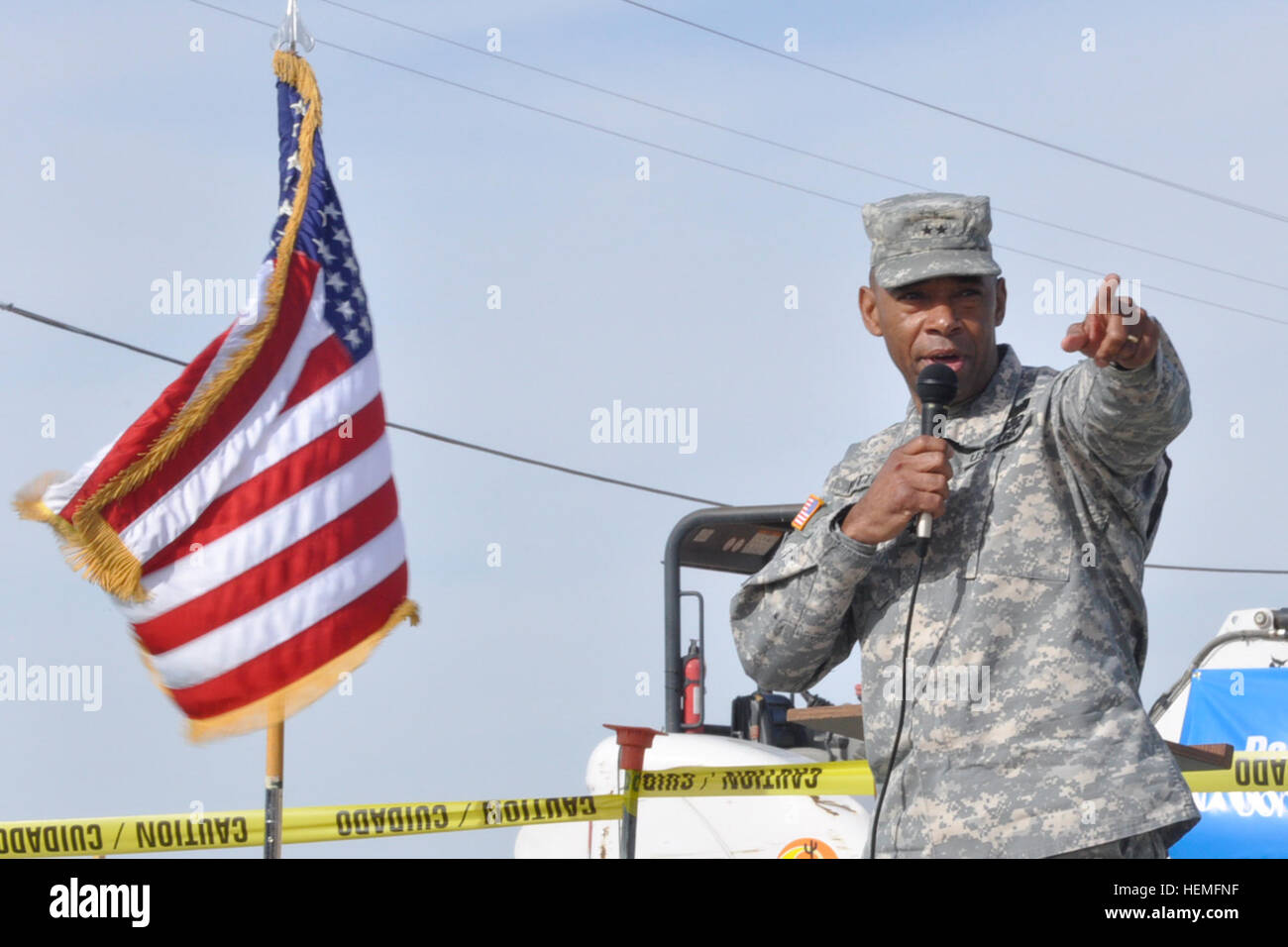 U.S. Army Maj. Gen. Dana J. H. Pittard, the commanding general of the ...