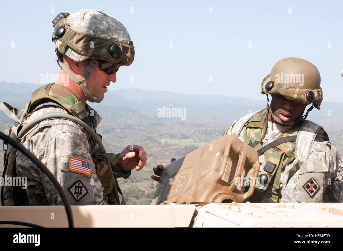 First Sgt. Ross Schliephake, from Cataula, Ga., first sergeant for ...