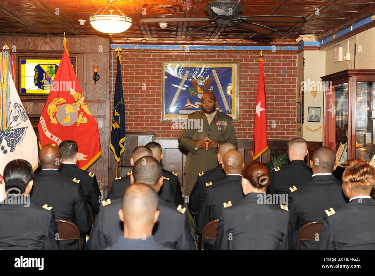 Marine Chief Warrant Officer 5 Domah Diggs, CBRN Warrant Officer Basic ...