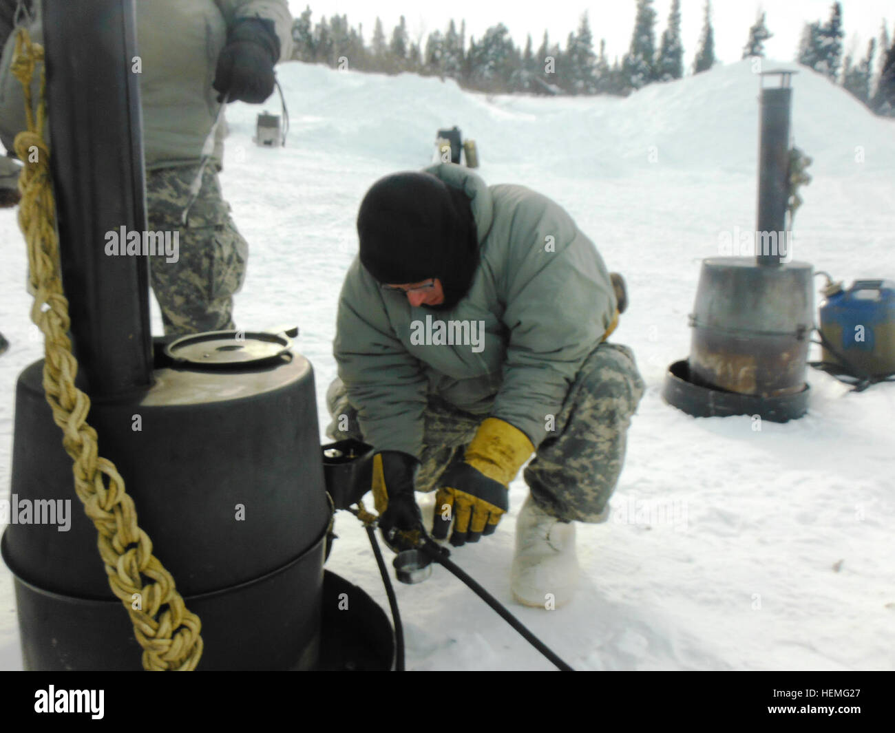 Cold weather orientation course hi-res stock photography and images - Alamy