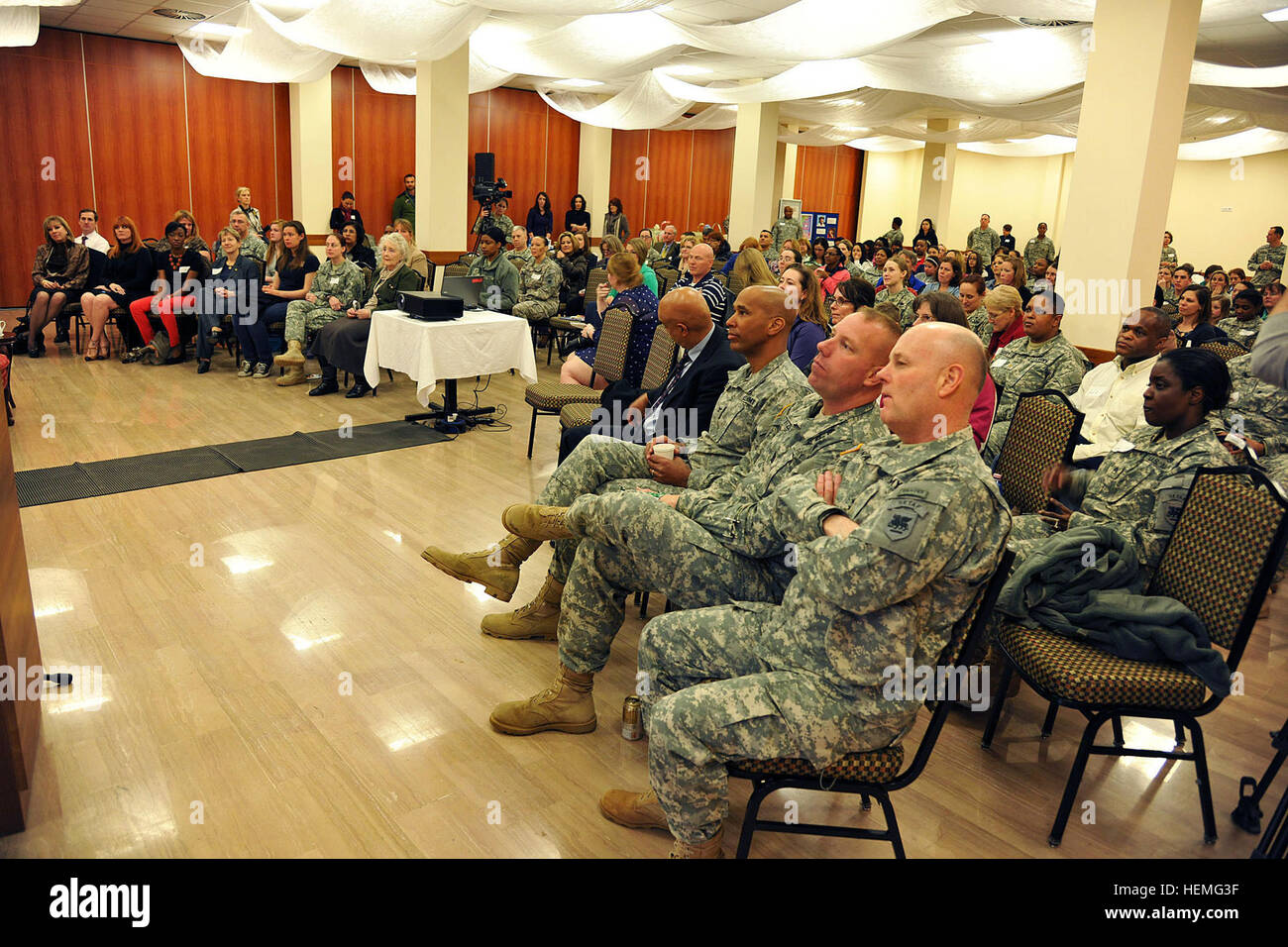 From right to left, Maj. Gen. Patrick J. Donahue II, USARAF commanding ...