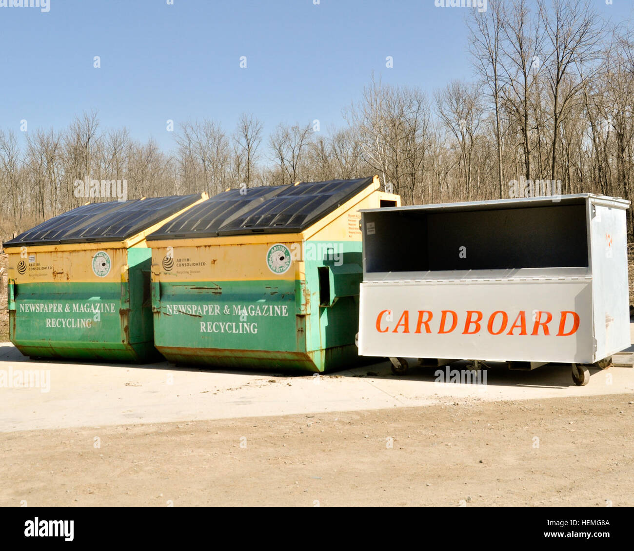 At Camp Atterbury-Muscatatuck, Indiana, materials from the Solid Waste ...