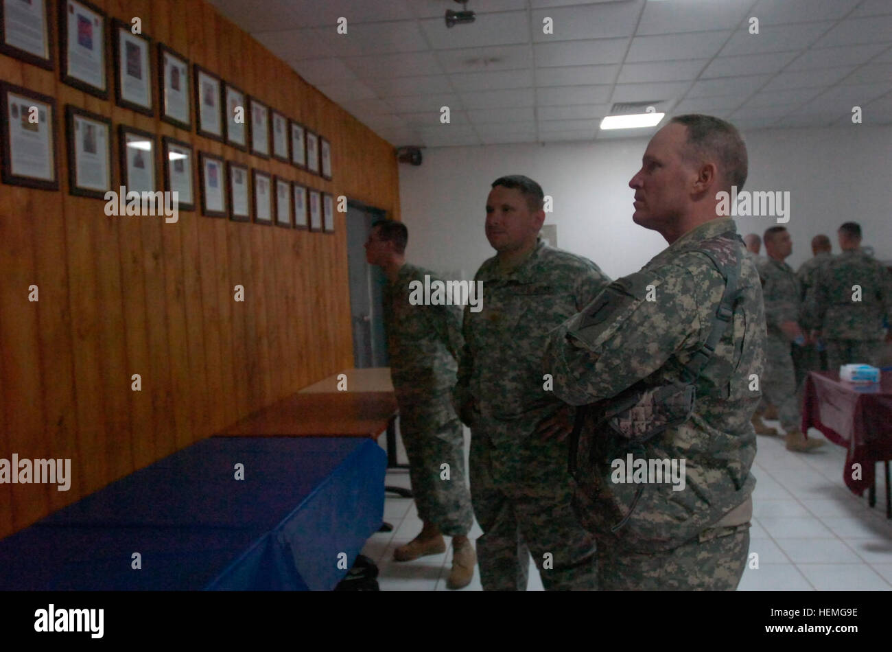 Col. Ricky Gibbs, commander of the 4th Infantry Brigade Combat Team ...