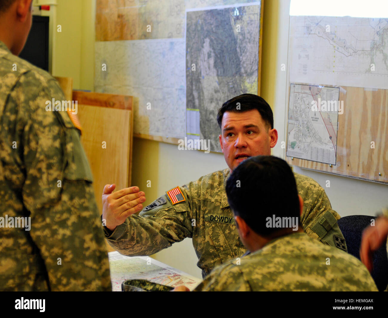 FORT CARSON, COLO. -- Chief Warrant Officer 4 James Dowdy, battalion ...