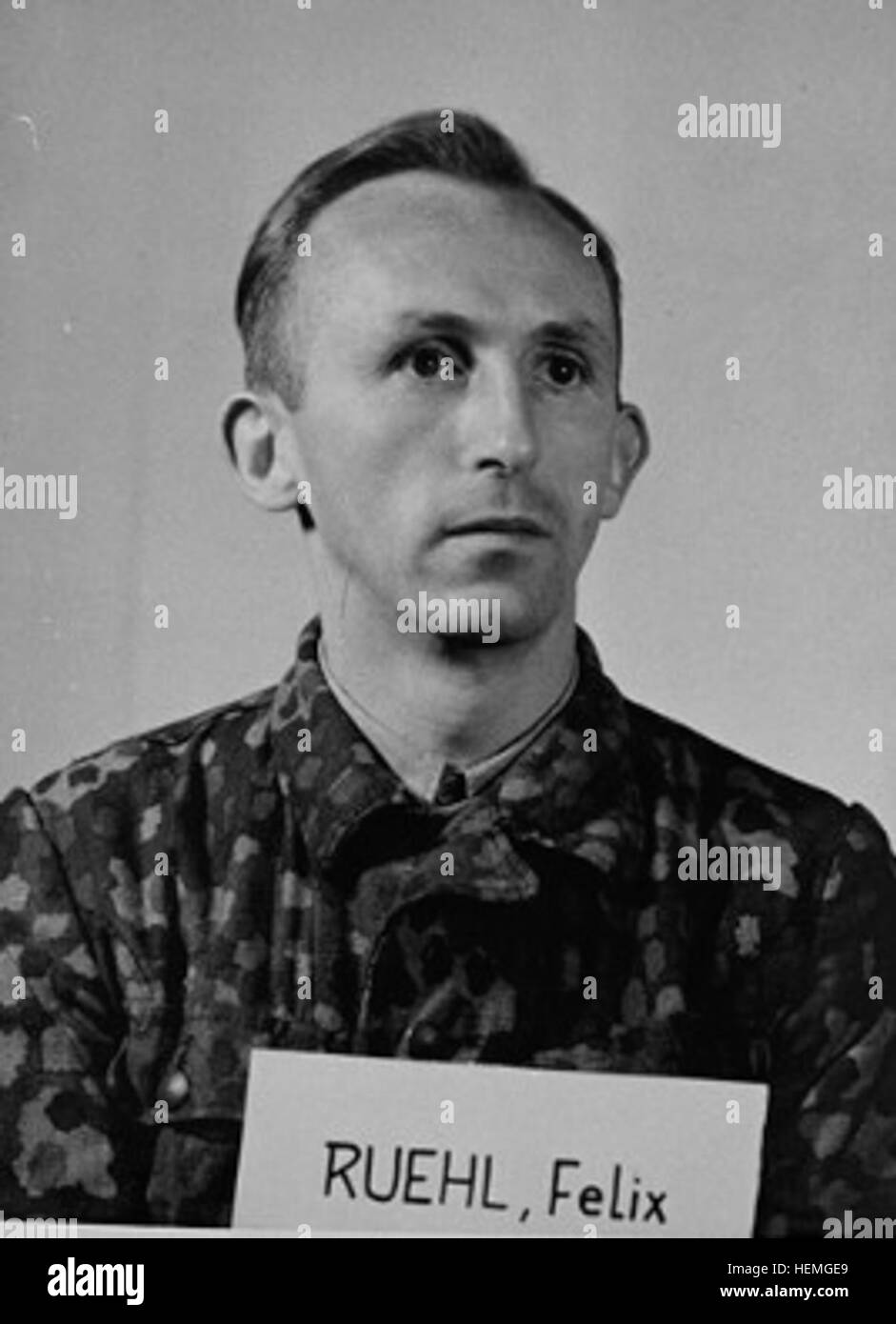 P/J 11 Felix Ruehl at the Nuremberg Trials Stock Photo - Alamy