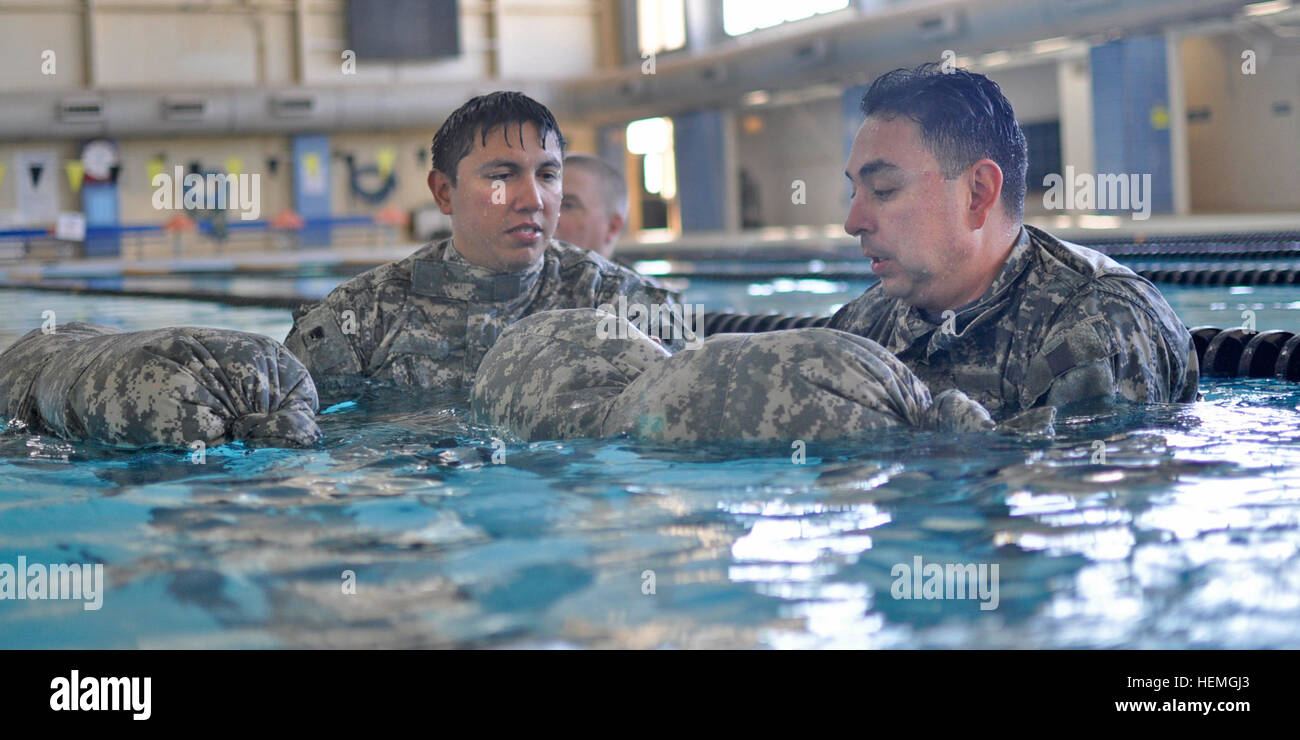 U.S. Army Sgt. Jose Ramirez, left, and Staff Sgt. George Gutierrez ...