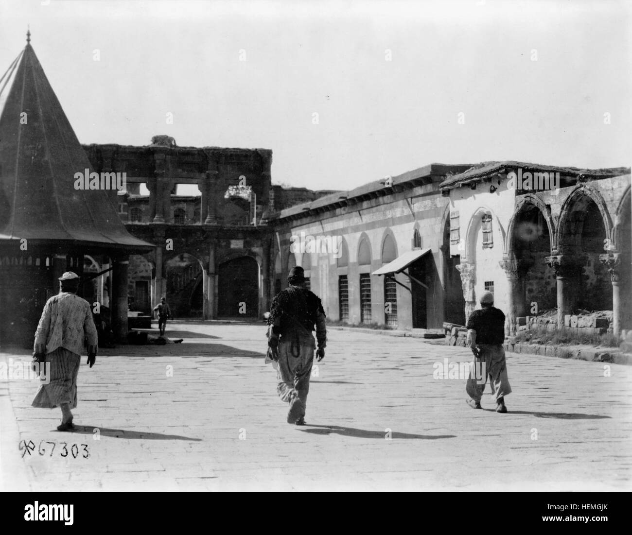 Interior of courtyard of Great Mosque of Diyarbak%%%%%%%%C4%%%%%%%%B1r ...